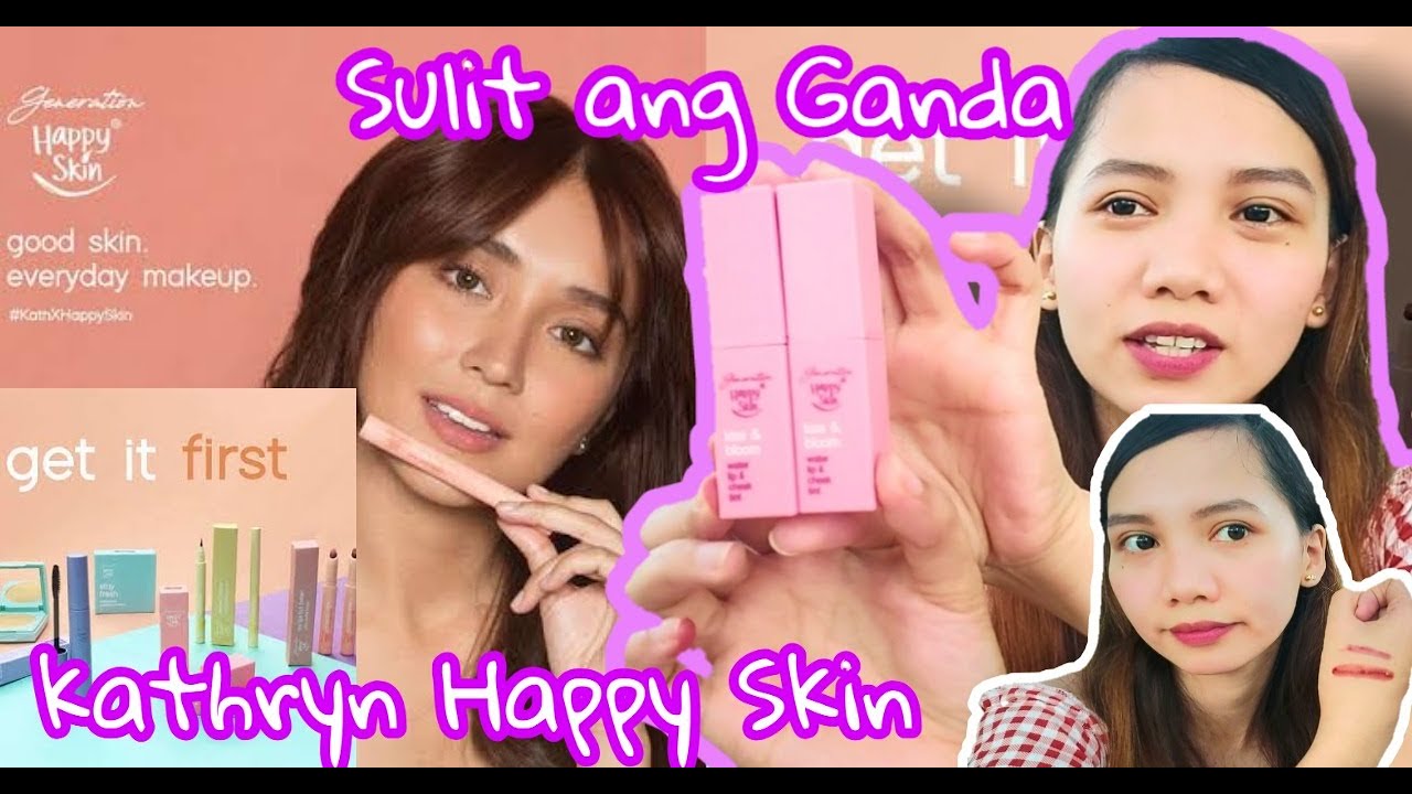 [ HAPPY SKIN ] KATHRYN BERNARDO LIP TINT REVIEW AND TRY-ON | HERE TO ...