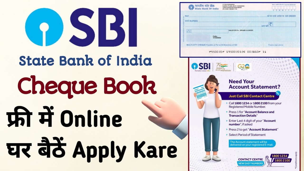 Sbi cheque book online apply - how to apply cheque book online | sbi ...