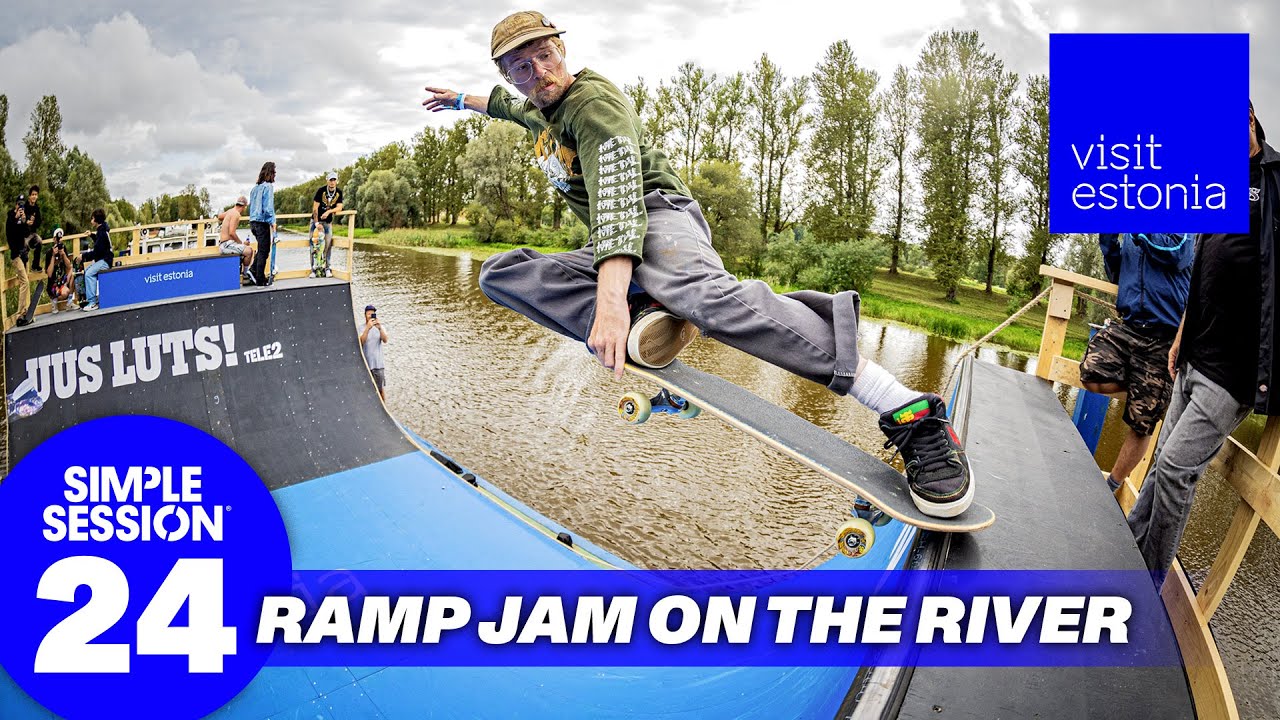 SIMPLE SESSION X VISIT ESTONIA BARGE MINI RAMP JAM ⚓ - YouTube