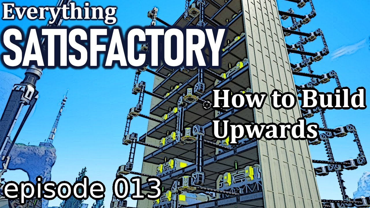 Vertical Production Line | Everything SATISFACTORY (Early Access ...