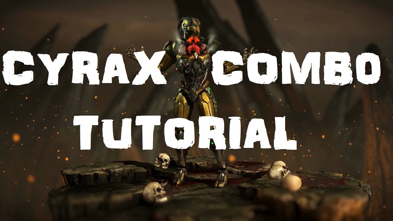 Mortal Kombat X : Triborg (Cyrax) Combo Tutorial: Kombat Pack 2 - YouTube