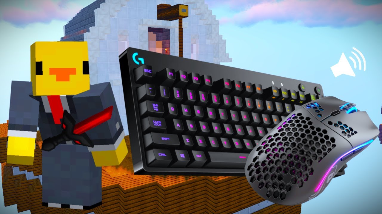 [20+ CPS] Bedwars Keyboard + Mouse Sounds (ASMR) - YouTube