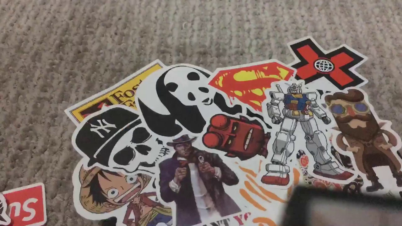 Quick sticker bomb on the Nintendo switch - YouTube