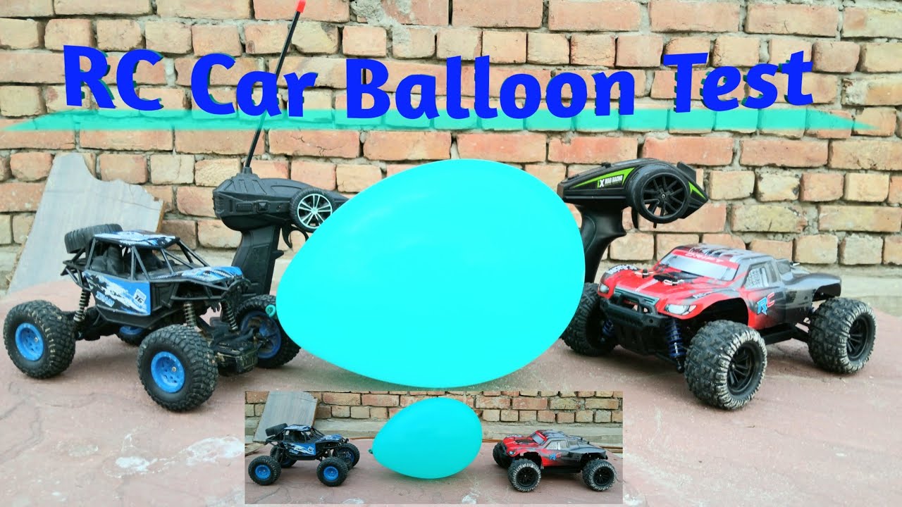 Toy Car Test Video || RC Car Balloon Testing And Track Video ...