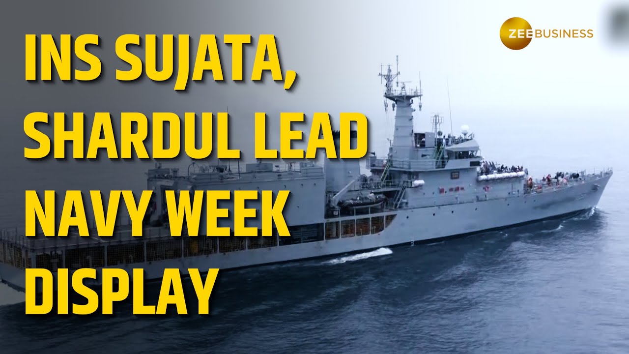 INS Sujata & INS Shardul Lead Spectacular Naval Display at Kochi Coast ...