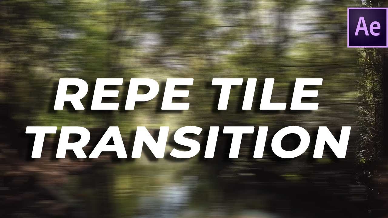 How to Create A Super Smooth Tile Transition In After Effects - YouTube