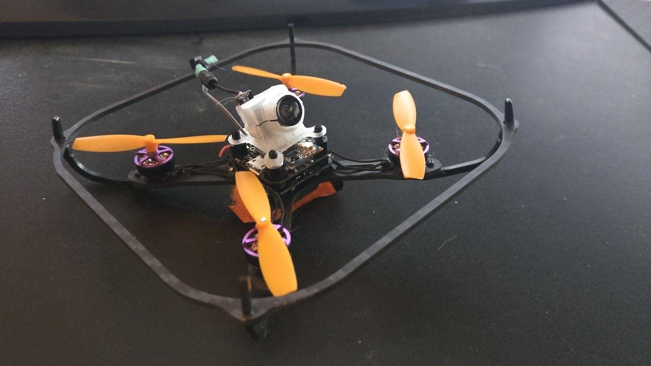 hoverbot nano - first flight - YouTube