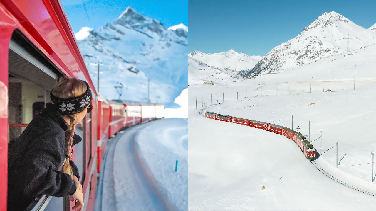 World's most scenic train ride? The Bernina Express in Switzerland ...