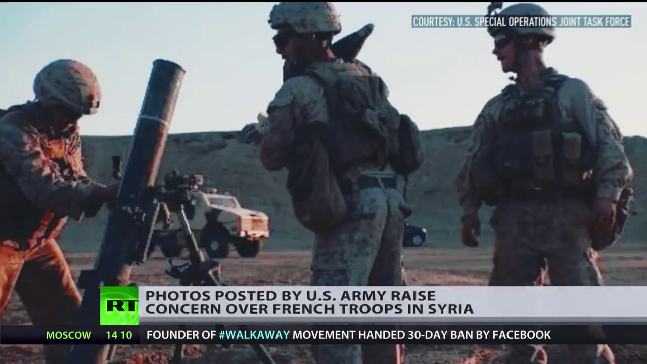 Warning Flag; Photos Released By U.S. Army Raise Concern Over French ...