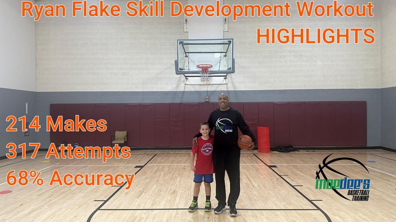 Ryan Flake Skill Devlopment Workout HIGHLIGHTS 214 Makes 317 Attempts ...