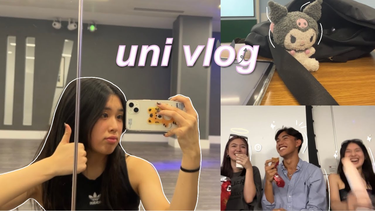 UNI VLOG | 2nd year student, society event, cooking, dance practice ...