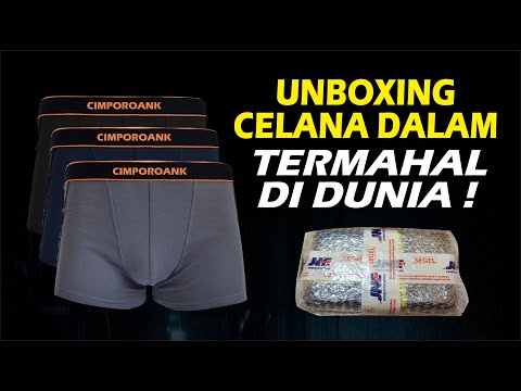 UNBOXING CELANA DALAM  TERMAHAL DI DUNIA !!!
