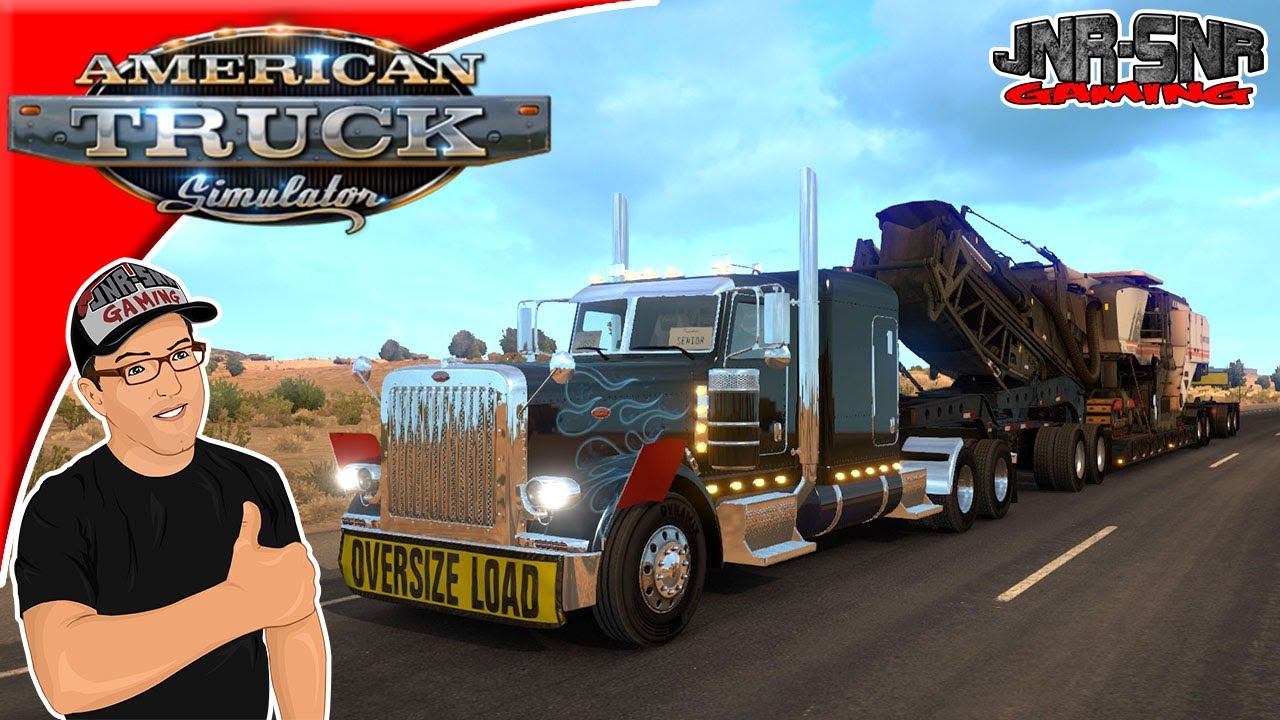 American Truck Simulator Heavy Cargo Pack DLC - YouTube