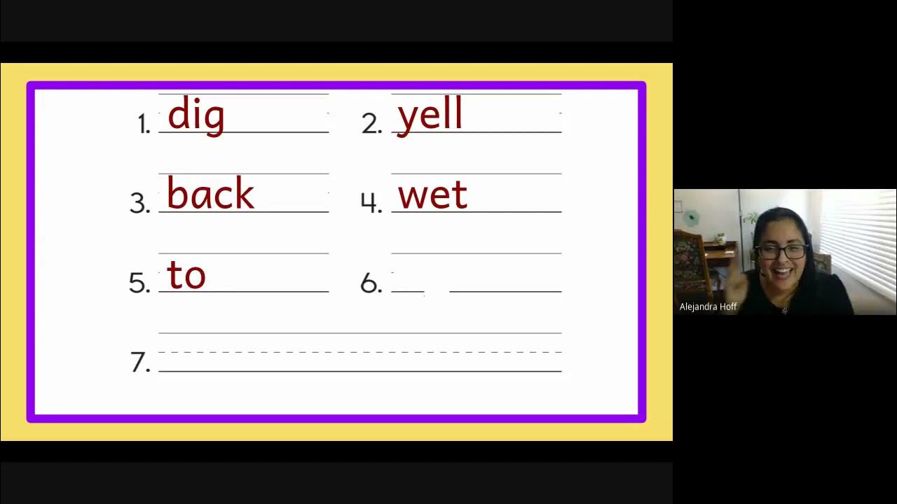 SIPPS Plus-guided spelling - YouTube