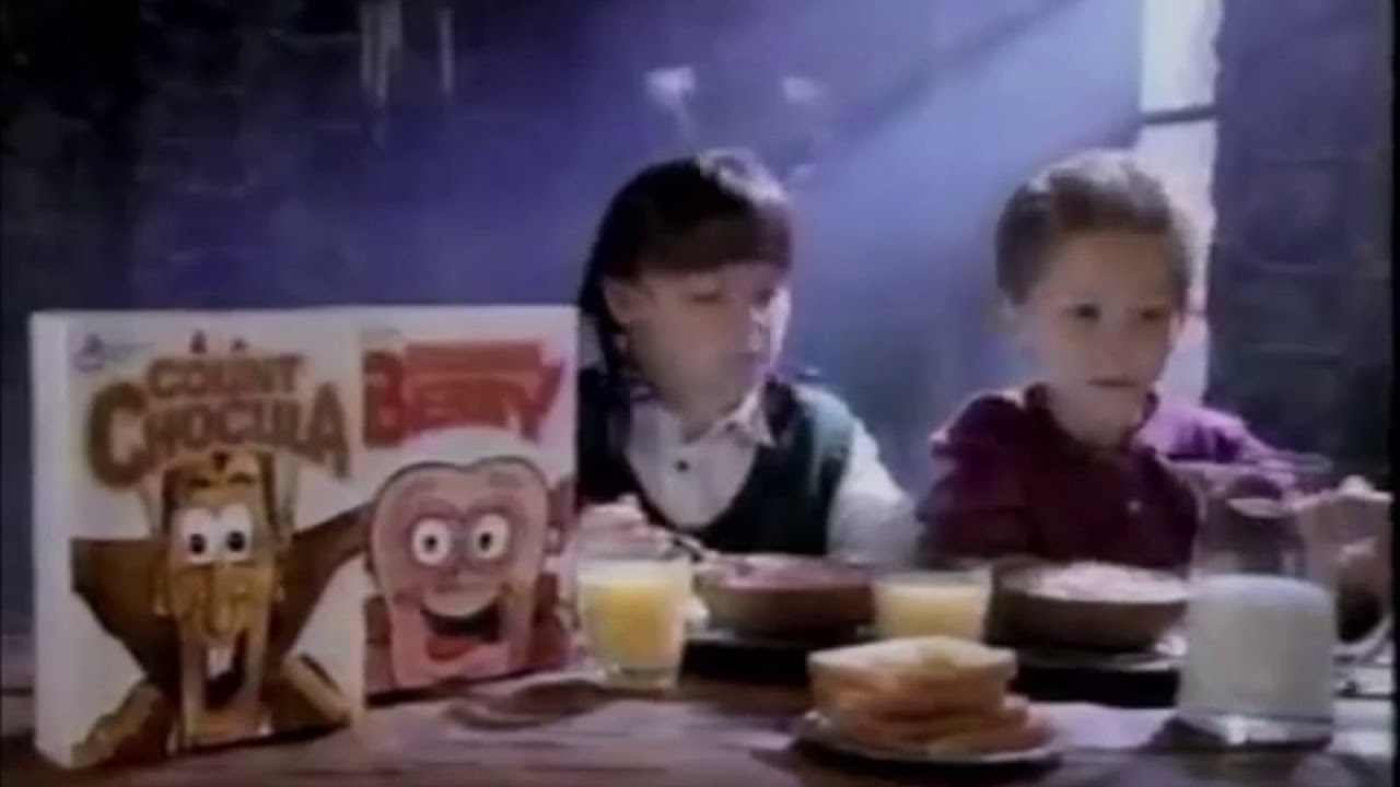 Count Chocula & Frankenberry Cereal Commercial (1990) - YouTube