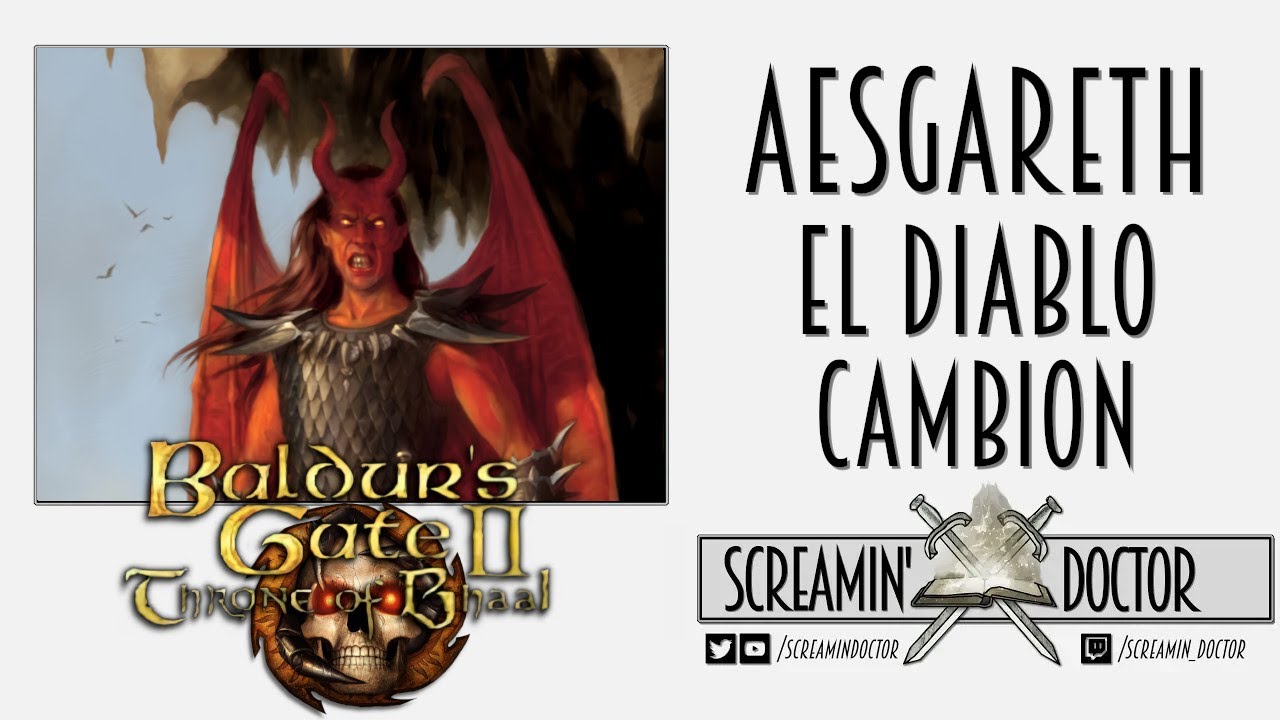 Los Combates mas difíciles de Baldur's Gate II - Aesgareth - YouTube