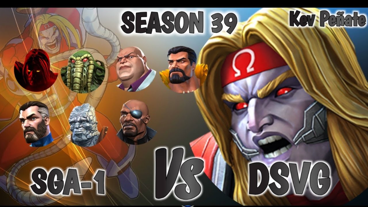OMEGA vs BOSS NICK FURY Aw: SGA-1 vs DSVG l MCOC l - YouTube