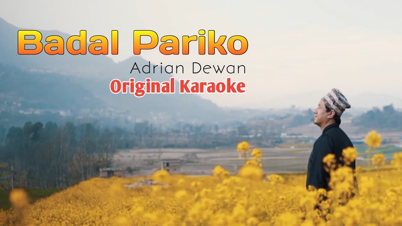 Baadal Paari Original Karaoke New Nepali Christian Song 2021 __ Adrian ...