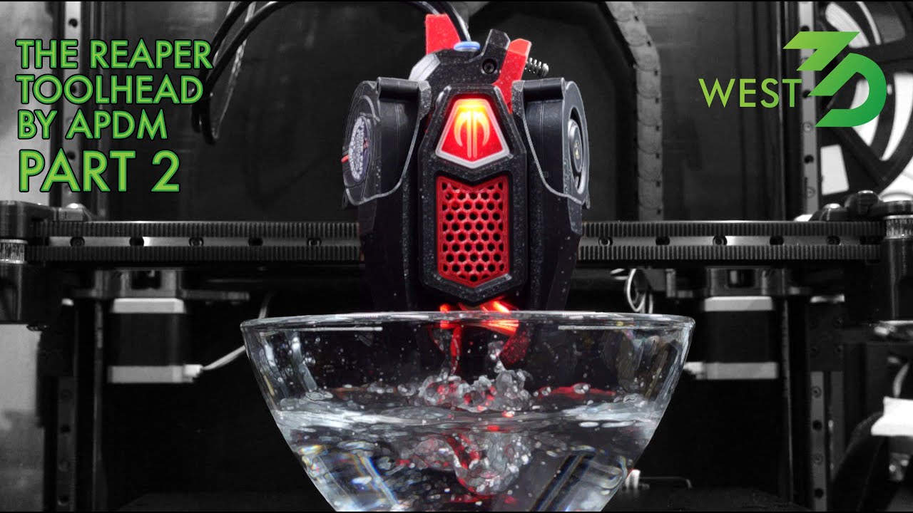 Reaper toolhead by APDM, part 2 - YouTube