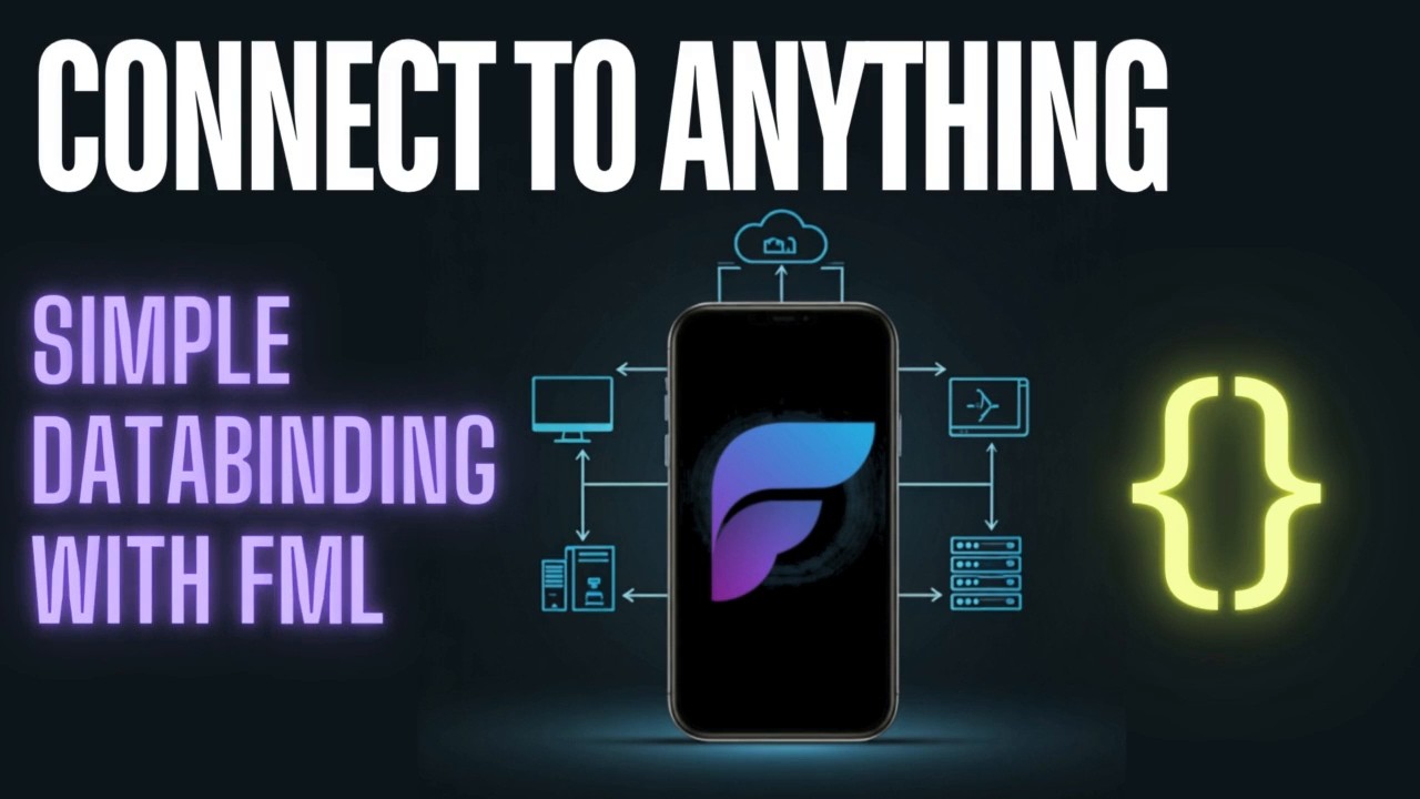 Get Data From ANYWHERE In Your App With Ease - Databinding Basics with Framework Markup Language ...