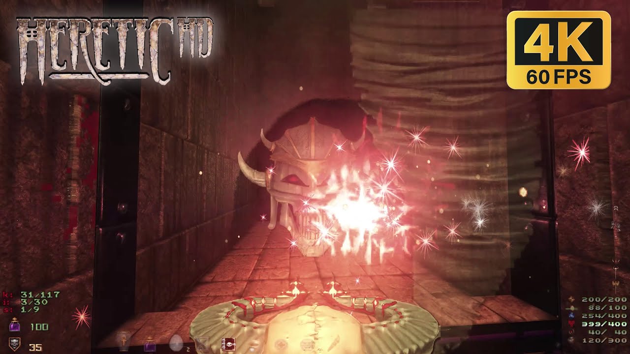 Remastered: Heretic HD - E2M9: The Glacier (Secret Level) - [GZDoom ...