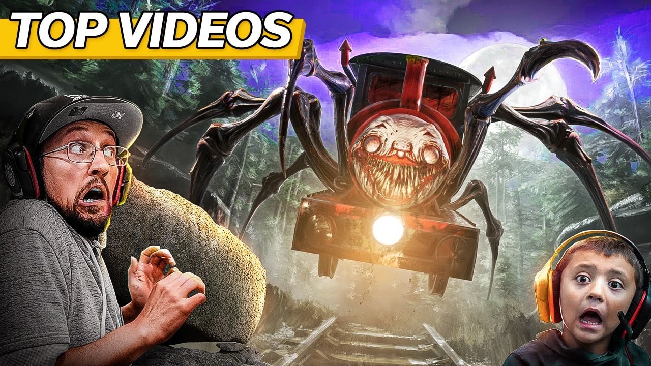Surviving the SCARIEST GAMES Ever! | FGTeeV - YouTube