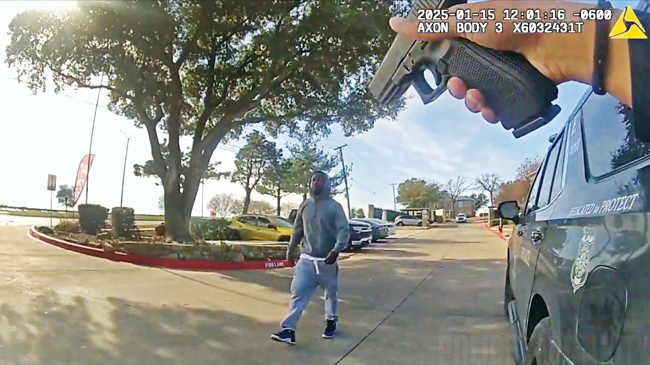 Officer Fires at Armed Suspect Who Escapes and Barricades Himself - YouTube