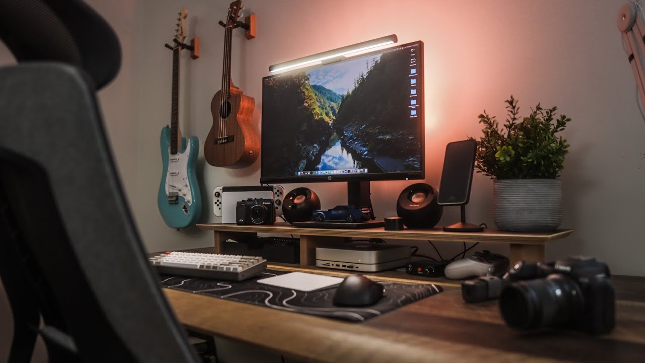 My 2025 Budget Desk Setup: Gaming & Productivity! - YouTube