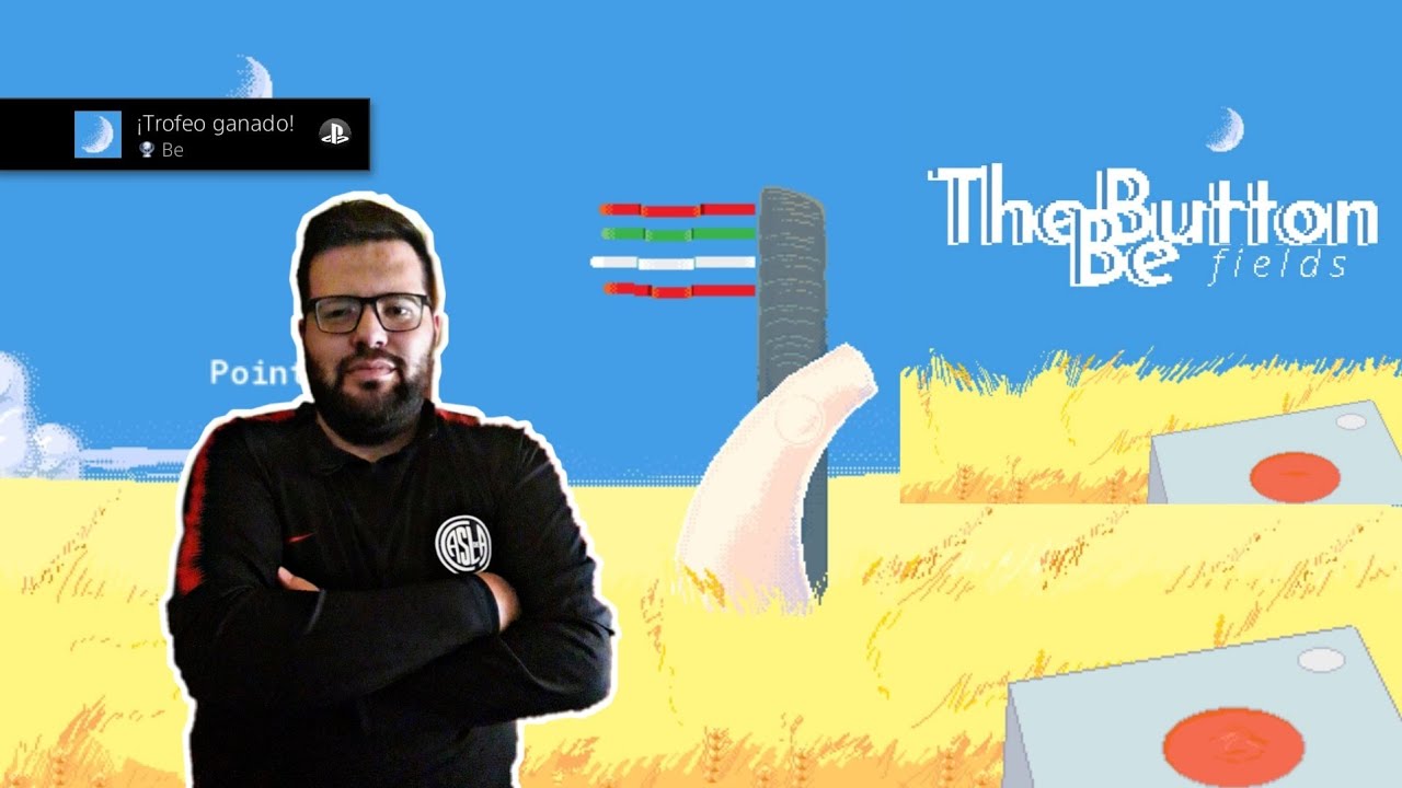PLATINO N°98 - THE BUTTON BE: FIELDS EDITION - PS4 - PLATINO FACIL EN 5 MINUTOS - YouTube