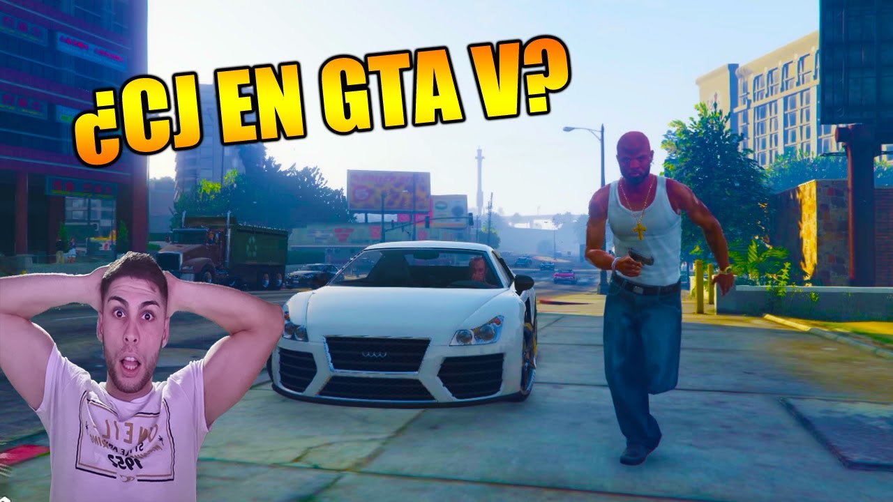 𝑬𝑵𝑪𝑶𝑵𝑻𝑹𝑬 𝑨 𝑪𝑱 𝑬𝑵 𝑮𝑻𝑨 𝑽 😱😱😱 - YouTube