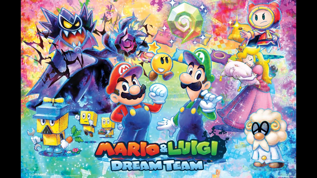 Mario And Luigi Dream Team #6 Getting the Ultibed items and saving the ...
