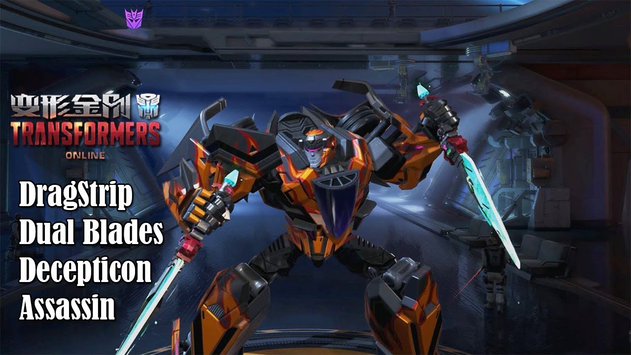 TRANSFORMERS Online 变形金刚 - DragStrip Dual Blades Decepticon Assassin ...