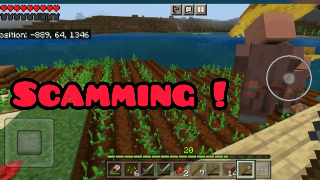 Minecraft Scam Alert: Beware of the Villager Trade Exploitation! - YouTube