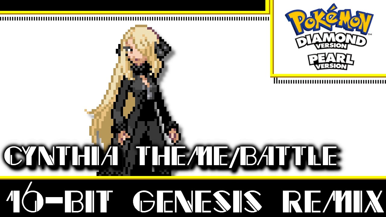 [16-Bit;Genesis]Cynthia Theme/Cynthia Battle - Pokemon Diamond/Pearl ...
