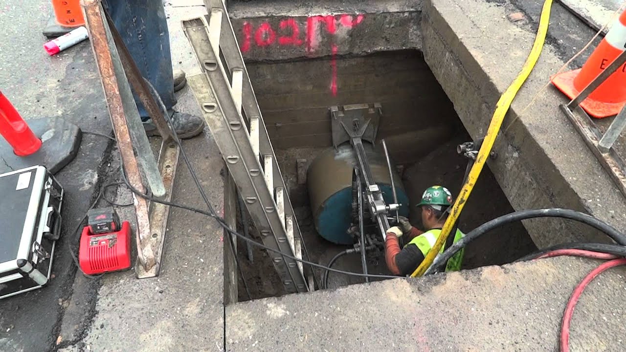36" Core Drill - YouTube