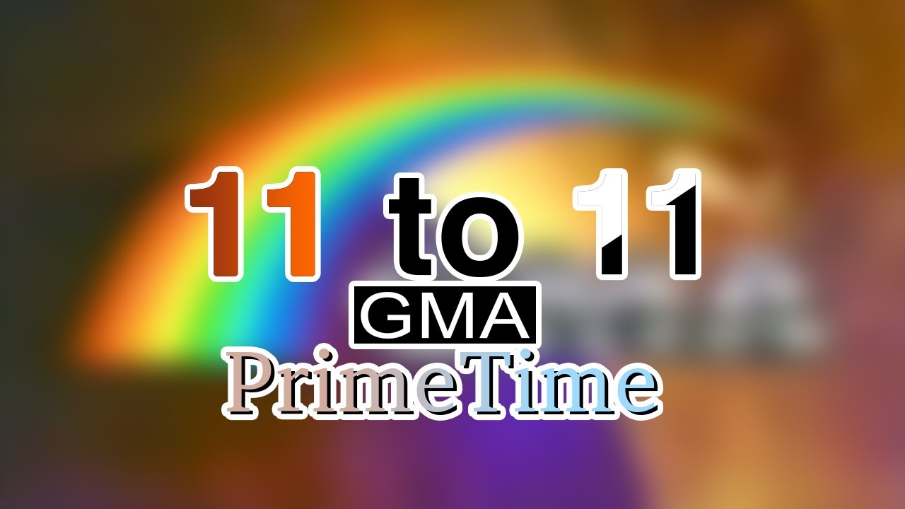 11 to 11 GMA PrimeTime Bumper (1996) - YouTube