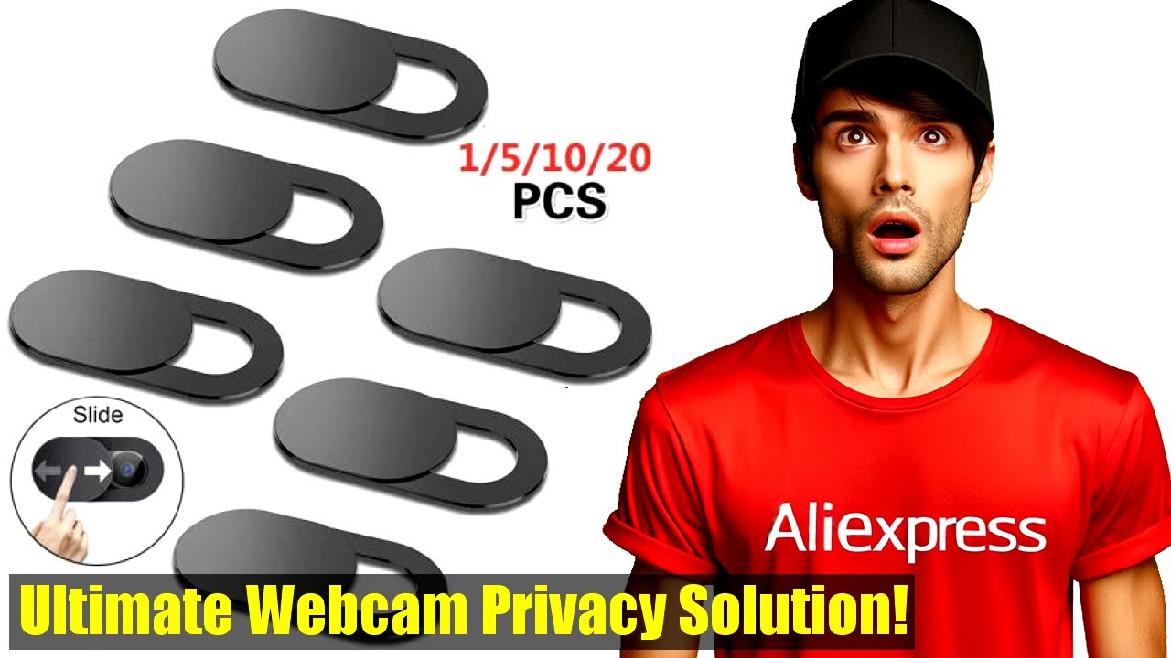 Ultimate Privacy Protection: Webcam Cover Shutter Magnet Slider Plastic ...