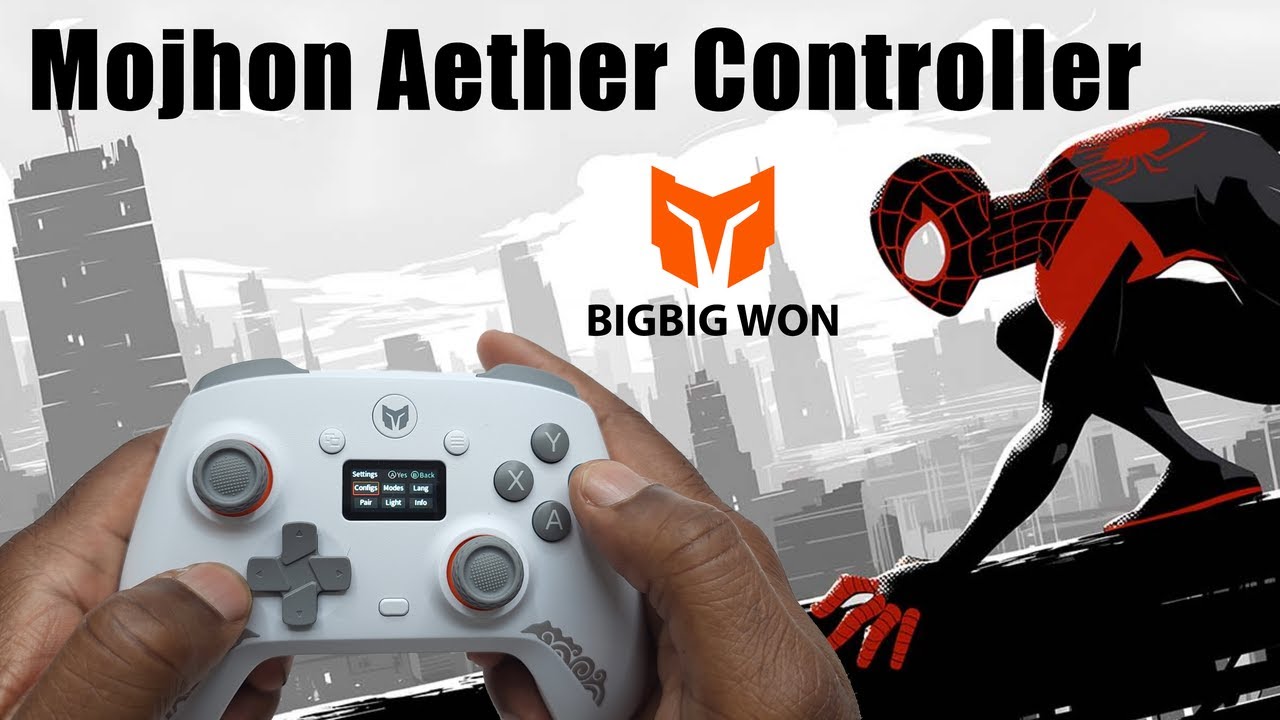 Mojhon Aether High Tech Gamepad Controller - Great quality - YouTube