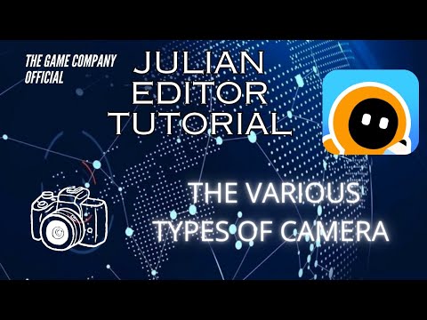 THE VARIOUS TYPES OF CAMERA - JULIAN EDITOR TUTORIAL - YouTube