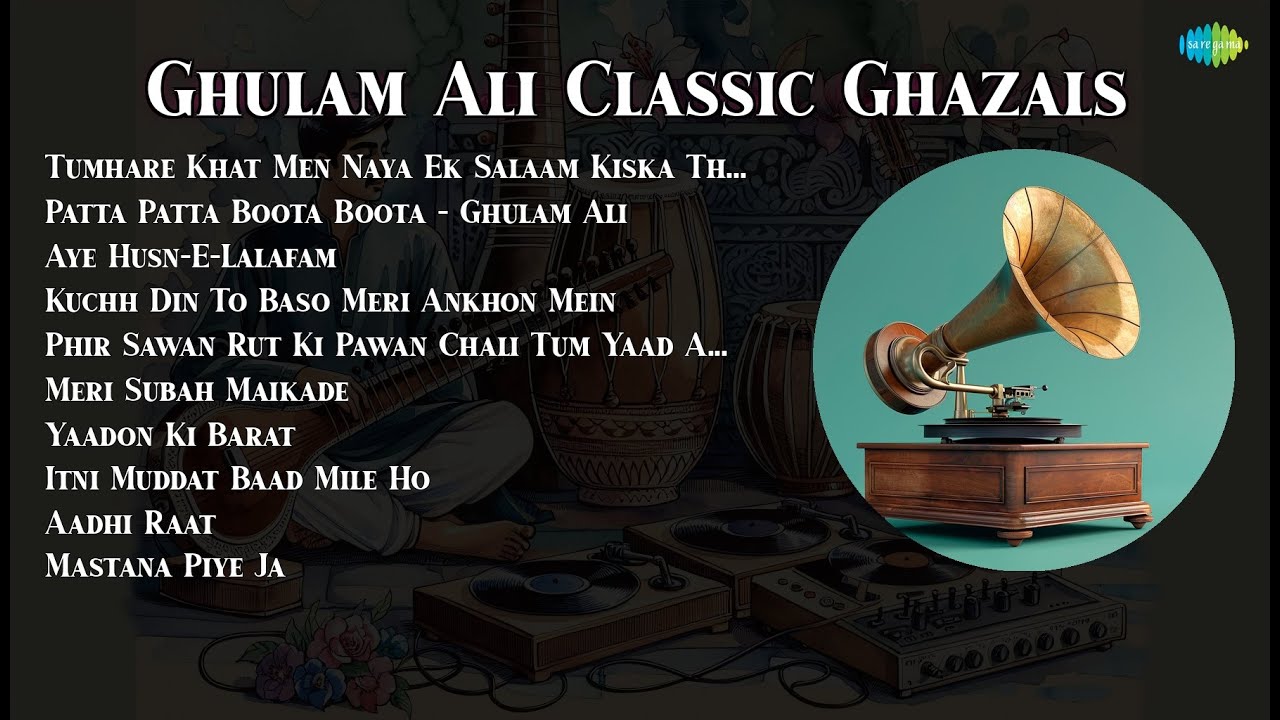 Ghulam Ali | Tumhare Khat Men Naya Ek Salaam Kiska Tha | Patta Patta ...