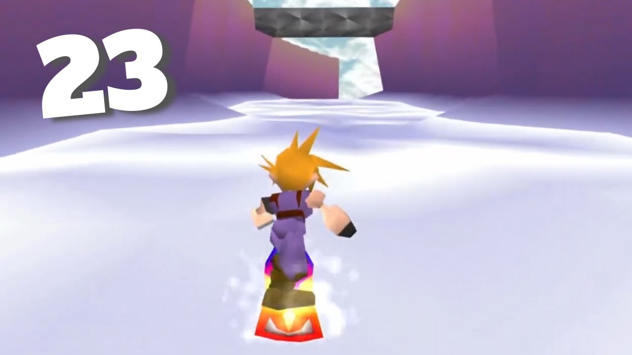 Up the Snowy mountain: FF7 playthrough (pt23) - YouTube