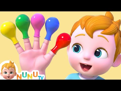 Renkler Şarkısı 🌈 | Sarı Mavi Kırmızı Yeşil | Eğitici Bebek ve Çocuk Şarkıları | NuNu TV