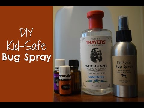 DIY Kid-Safe Bug Spray using Essential Oils - YouTube
