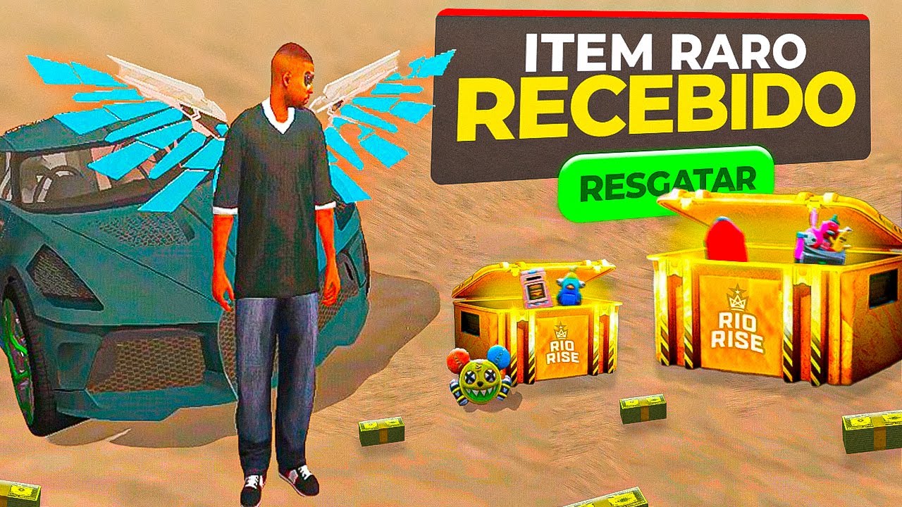 ABRI 10 CAIXAS RARAS USANDO RIO COINS NO RIO RISE (NOVO GTA RP MOBILE ...