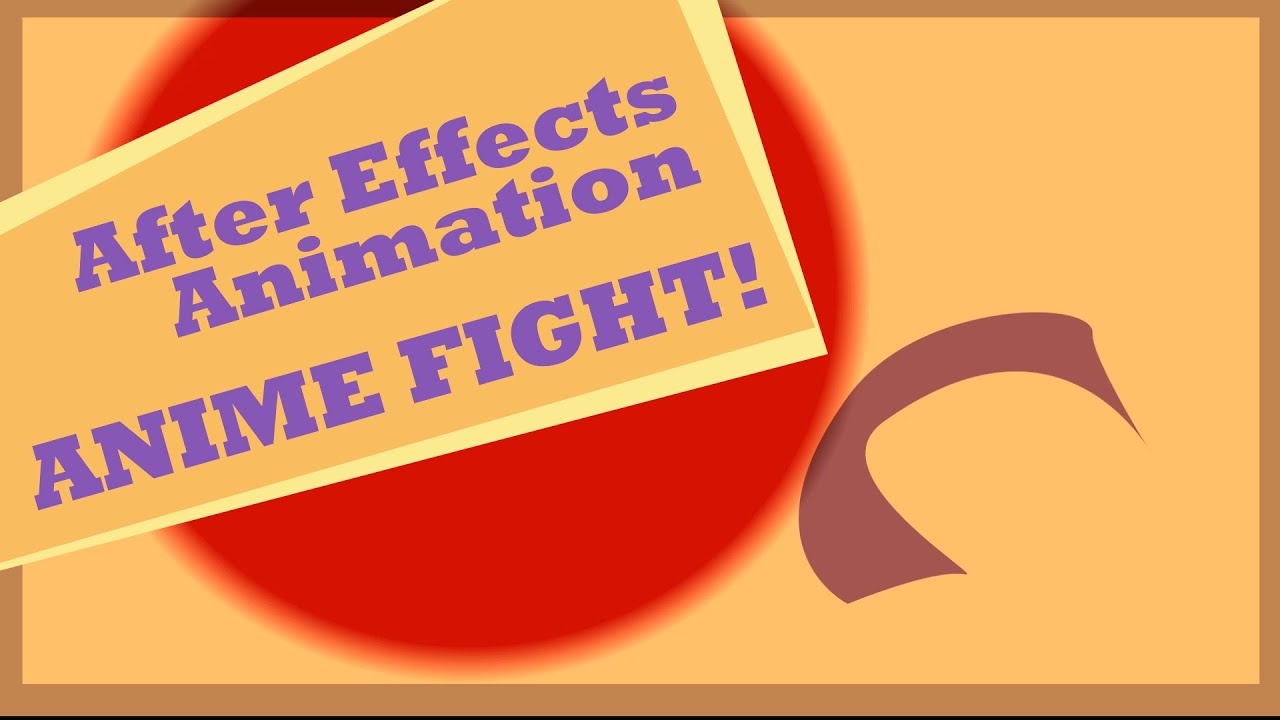 After Effects Animation - Anime Fight! - YouTube