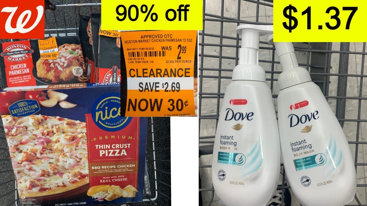 Walgreens **.50 PIZZA** + DOVE DEAL is working!! - YouTube