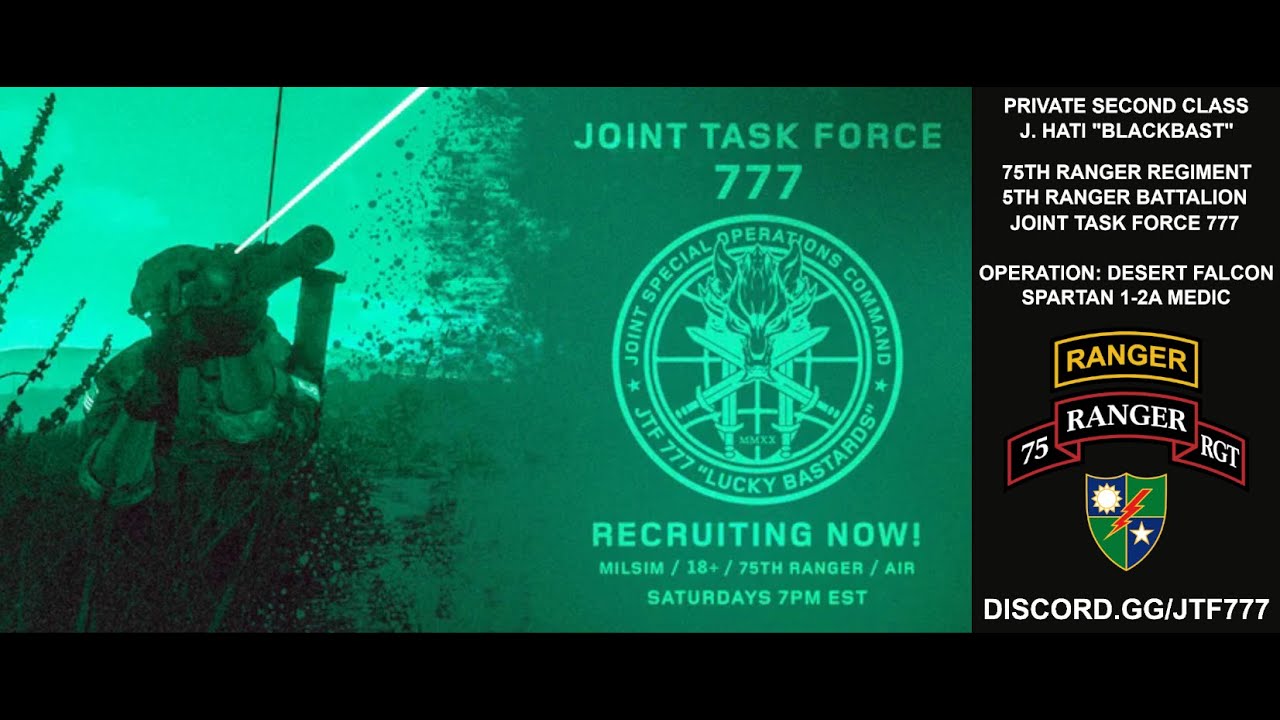 OPERATION: DESERT FALCON | Arma 3 Milsim - 75th Rangers - YouTube