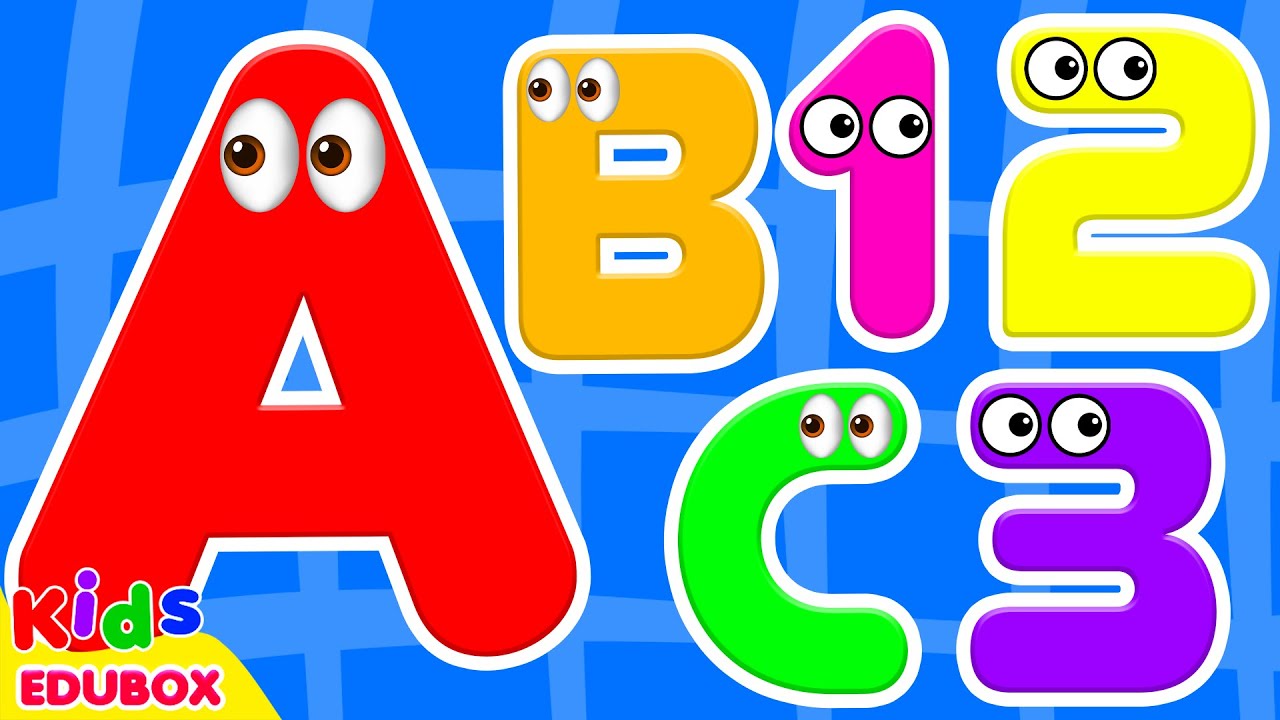 ABC, 123 & Shapes Learning Videos For Preschool | ABC And One Two Three ...