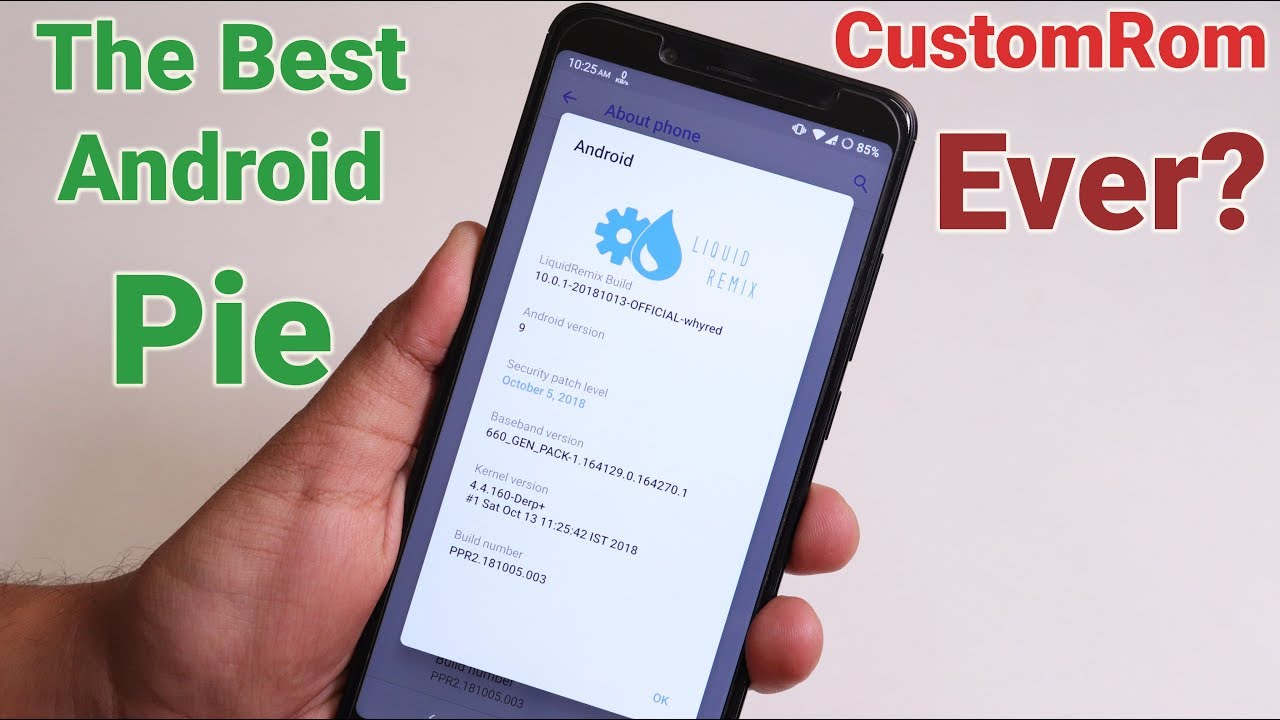 Reasons Why Liquid Remix Pie Is The Best CustomRom For Redmi Note 5 Pro Now! - YouTube
