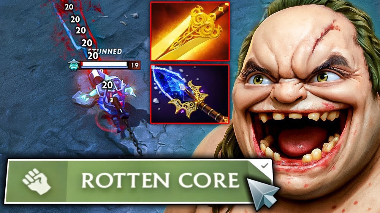 Mega Burn Damage Pudge🔥🔥31 Kills Radiance + Scepter Rampage Boss🔥🔥 ...